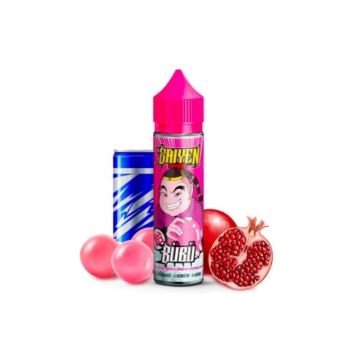 Bubu 50ml Saiyen Vapors by Swoke bubble gum / energy drink / grenade