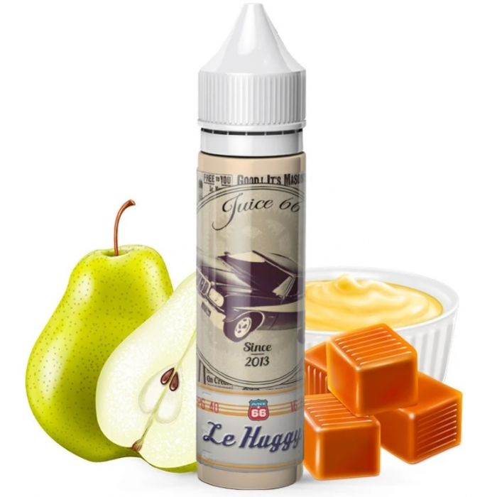 Le Huggy Juice 66 50ml Poire / Caramel / Crème bavaroise